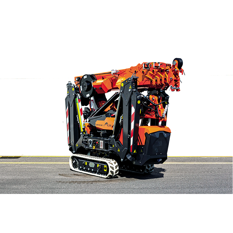 Gru spider telescopica cingolata